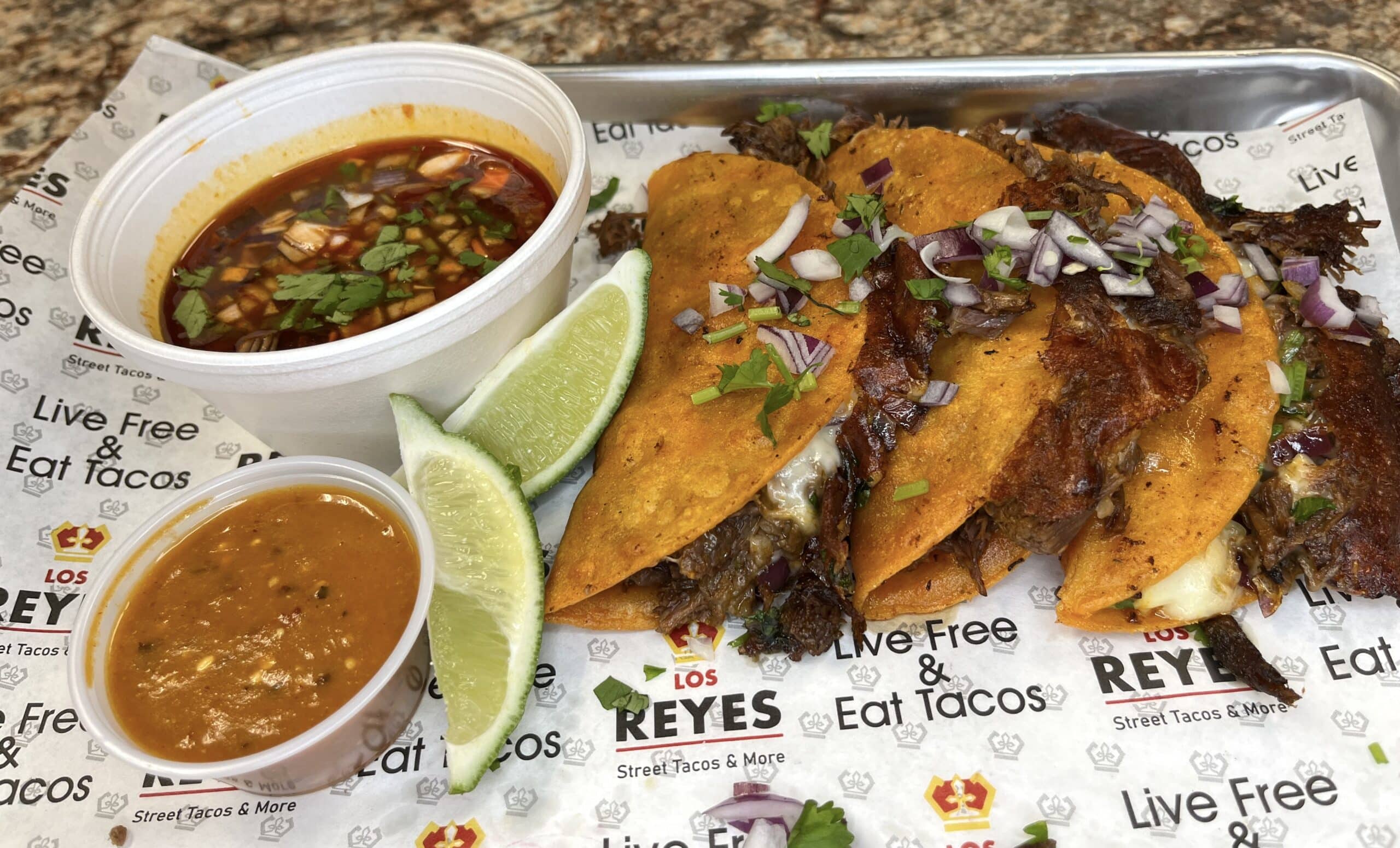 Street Tacos for Halloween? Yes Please! - Los Reyes Street Tacos